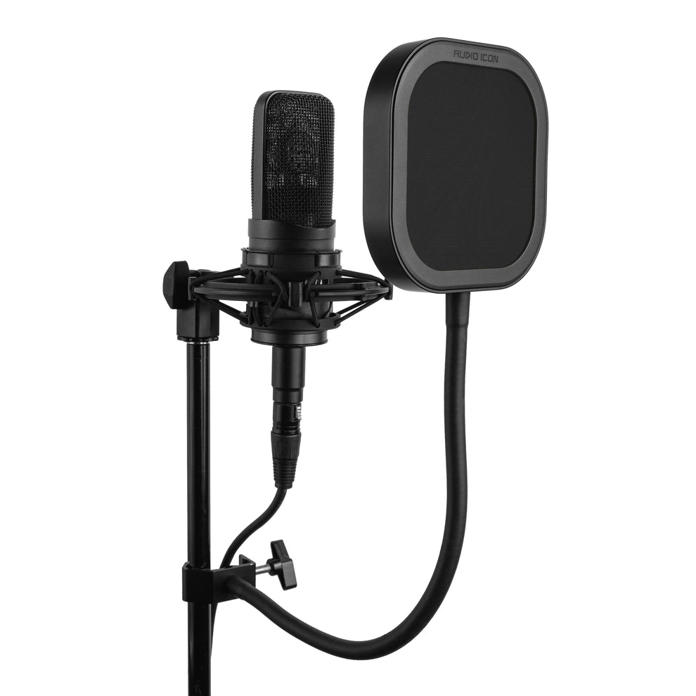 Flex Pro Interchangeable Microphone Pop Filter – Audio Icon